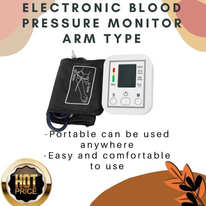 TOP SELLING Original Electronic Blood Pressure Monitor Arm type, Arm ...