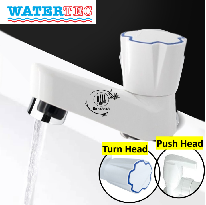 Kepala Paip Sinki Basuh Tangan Kepala Paip Bilik Air Plastic Tahan ...