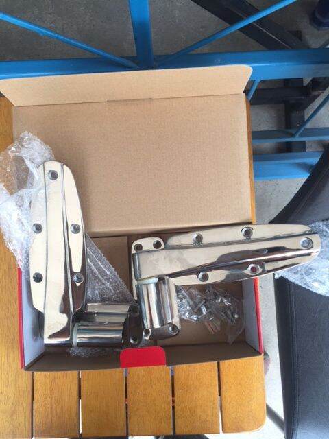 บานพับขาสูงประตูห้องเย็นสแตนเลส CM-1238-HS1, บานพับห้องเย็น CM-1238-HS1 ...