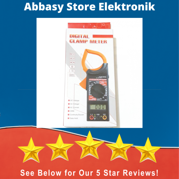 Digital Clamp Meter DT 266 / Tang Ampere Digital DT 266 | Lazada Indonesia