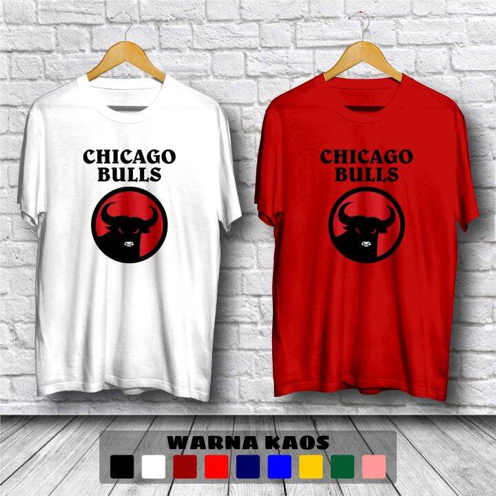 Kaos Chicago Bulls PDIP Plesetan Logo Baju Distro | Lazada Indonesia
