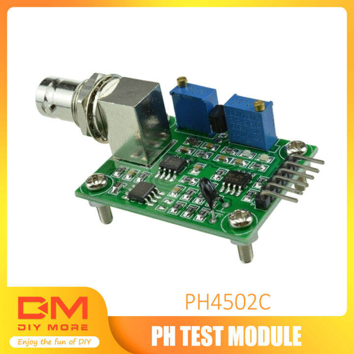 Seasboat Liquid Ph Value Detection Detect Sensor Module Monitoring Control For Arduino Lazada Ph 