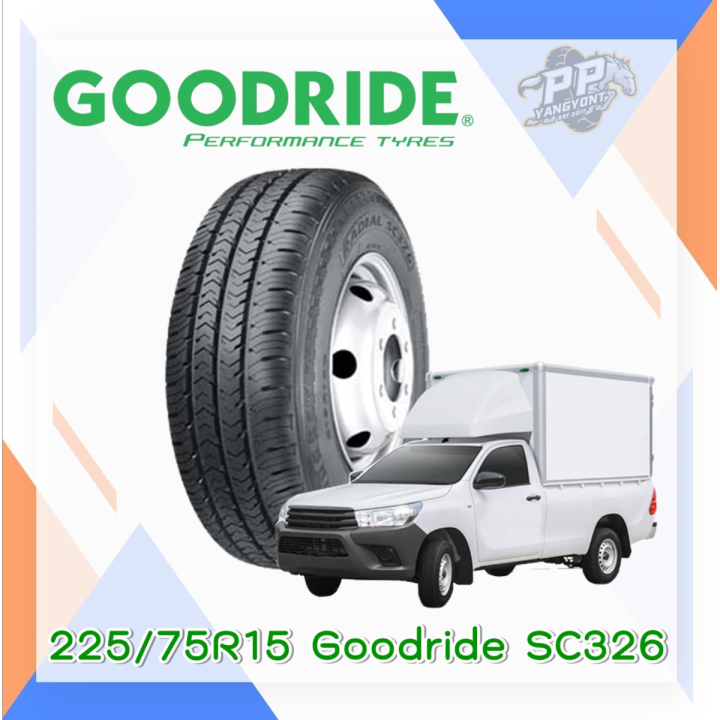 225 75 15 ยี่ห้อ GOODRIDE รุ่น SC326 ยางรถยนต์ ขอบ 15 นิ้ว ยางปี 2022 | Lazada.co.th