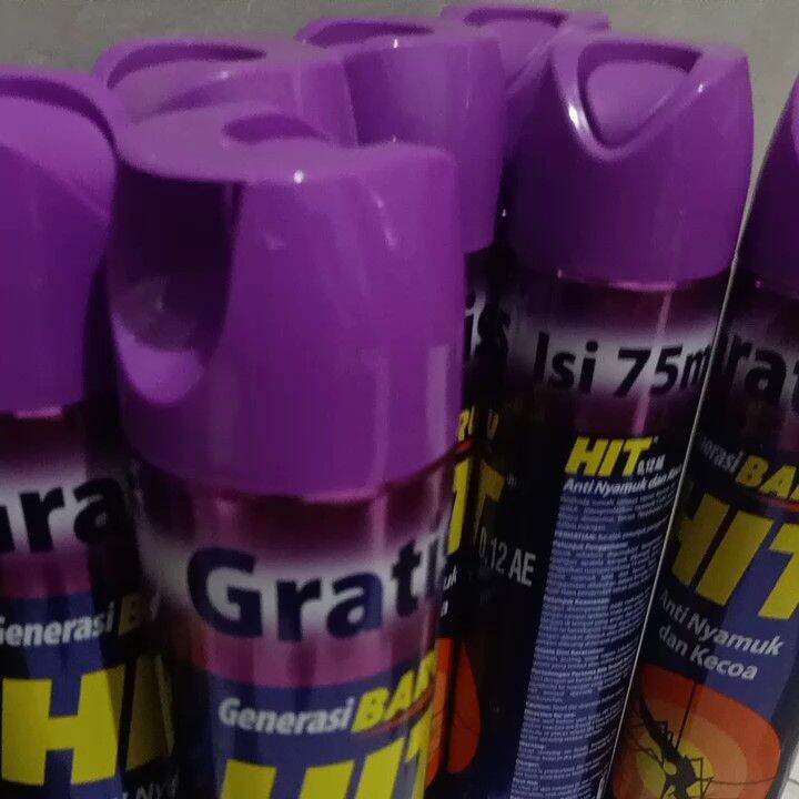 Hit semprot anti nyamuk Lily blossom 600+75 ml | Lazada Indonesia