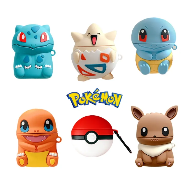 [IFGG ONE] Pokemon Airpods Cover Case Bulbasaur Eevee Squirtle Togepi ...