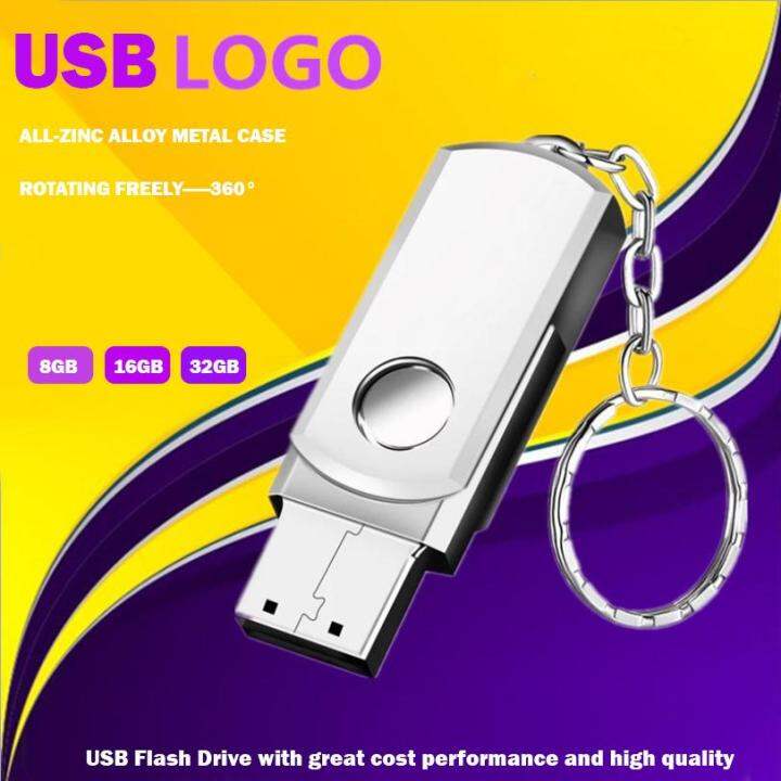 USB 16GB Logo Flash Drive USB 2.0 16G Tốc độ cao (Bạc) | Lazada.vn