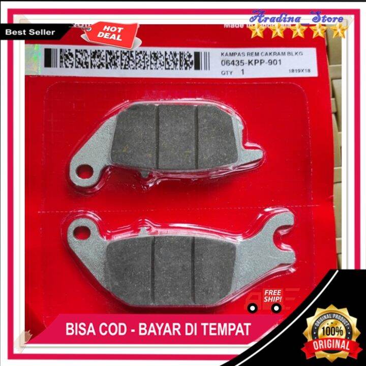 Original Kampas Rem Depan Supra x 125 Lama Honda Supra X Grand Kharisma ...