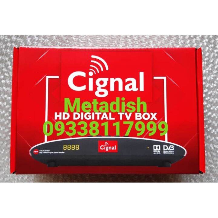 PROMO Cignal HD Prepaid Box FREE Load 1000 for 2months | Lazada PH