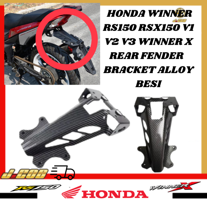 NEW HONDA WINNER RS150 RSX150 V1 V2 V3 WINNER X REAR FENDER BRACKET ...