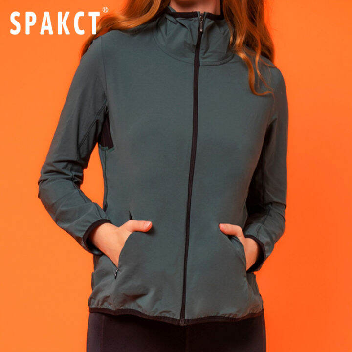 SPAKCT ขี่จักรยานย์ผู้หญิงจักรยานแขนยาวฤดูใบไม้ผลิฤดูร้อนป้องกันแสงแดด ...