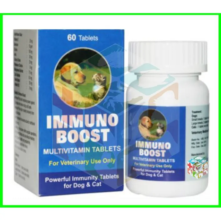 bw*Immuno Boost Multivitamins Tablets Powerful Immunity Tablet for Dog ...