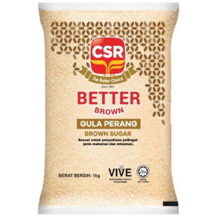 CSR Better Brown Sugar 1kg | Lazada