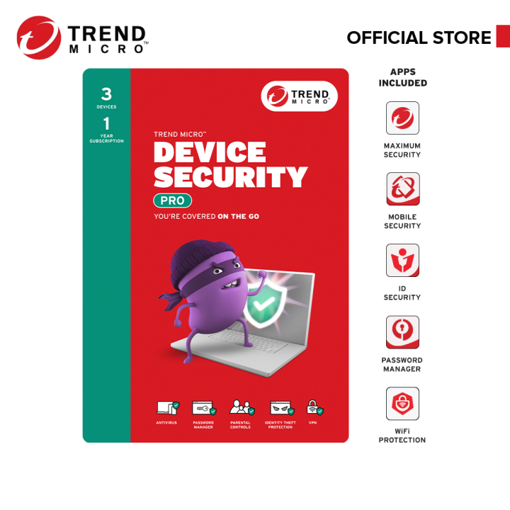 Trend Micro Device Security Pro | Powerful Protection For Windows, Mac ...