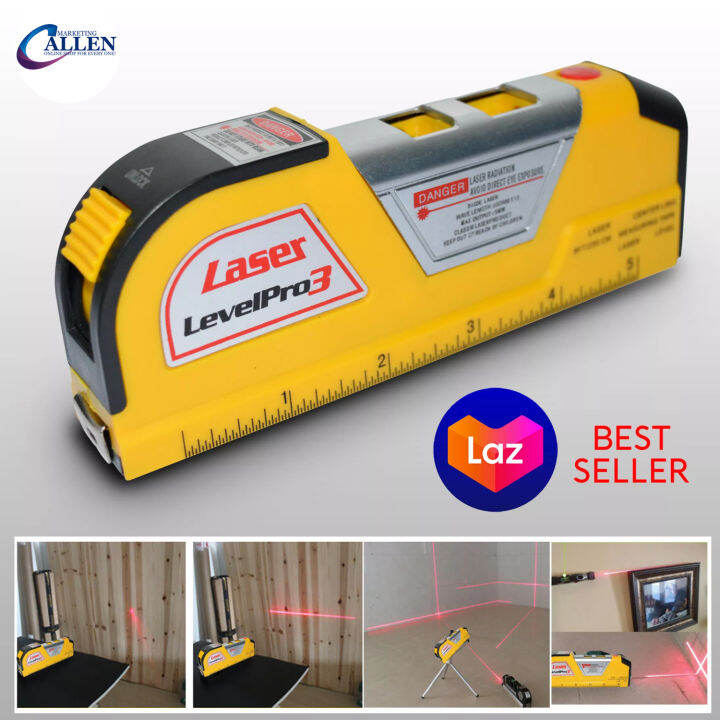 Laser Level PRO 3 Industrial Grade Easy and Good Quality | Lazada PH