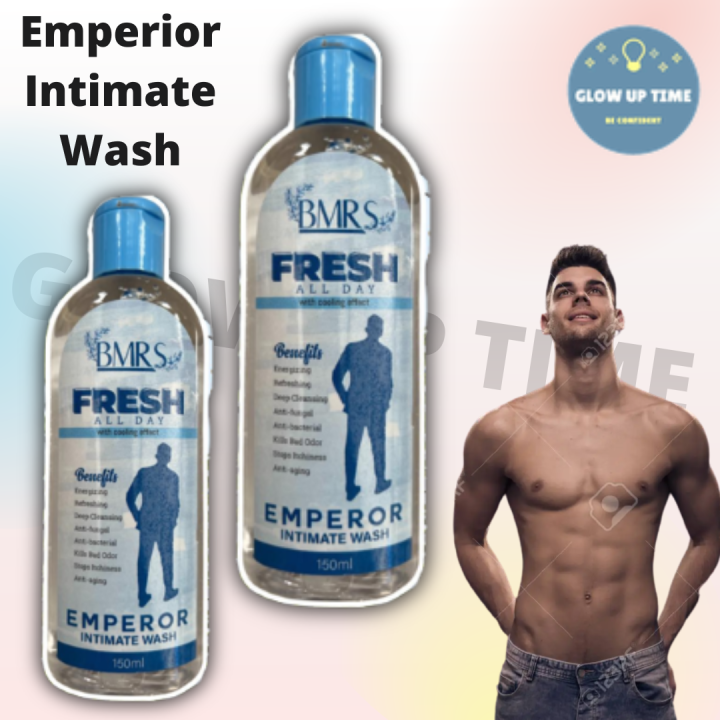 BMRS FRESH ALL DAY WITH COOLING EFFECT EMPEROR INTIMATE WASH FOR MEN ...
