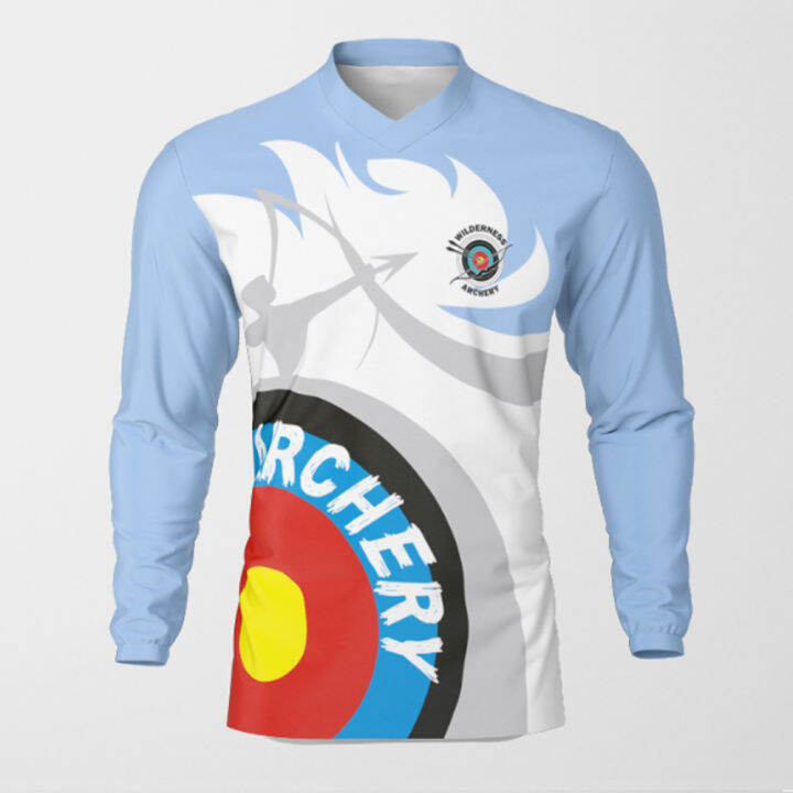 Baju Kaos Jersey Panahan Sport Archery Lengan Panjang Fullprint ...