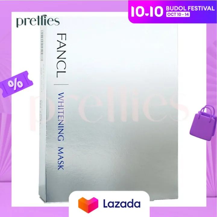 FANCL Whitening Mask (18ml x6 sheets/box) | Lazada PH