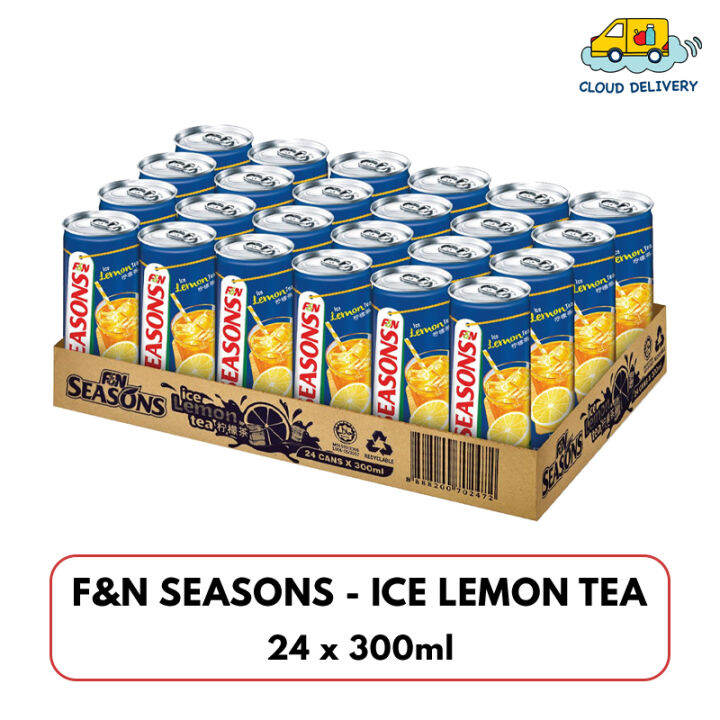 F&N Seasons - Ice Lemon Tea (24 x 300ml) | Lazada Singapore