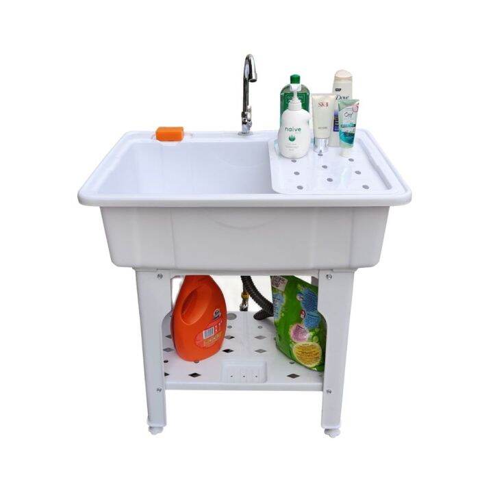 Multi Purpose Sink Out-Door/In-Door Plastic Laundry Pool Balcony with ...