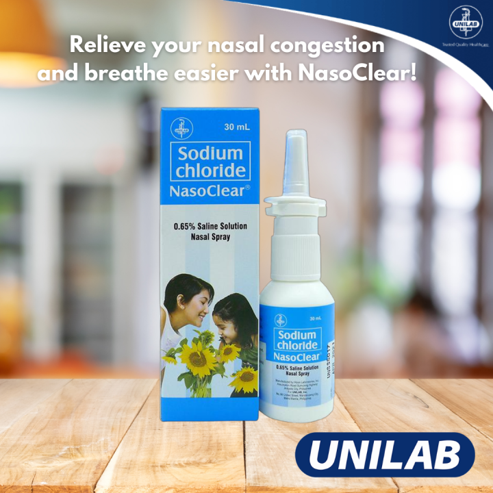 NasoClear 0.65% Saline Solution Nasal Spray 30mL | Lazada PH