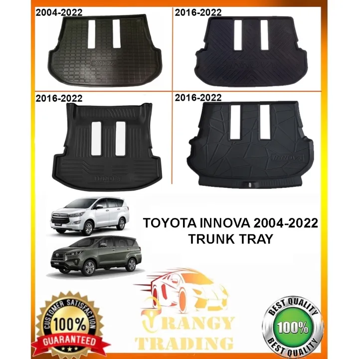 Toyota Innova 2004 to 2022 "INNOVA LOGO" OEM Trunk Tray 4 VERSIONS 2016 ...
