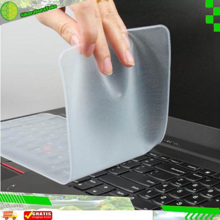 (SKR) Cover Keyboard Protector Silikon Silicone 14inch Pelindung ...