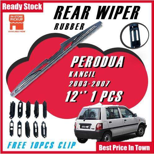Rear Car Wiper Rubber For PERODUA KANCIL 2003-2007 Wiper Kereta ...