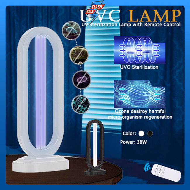 Portable UV Disinfection Lamp Sterilization with Remote Control | Lazada PH