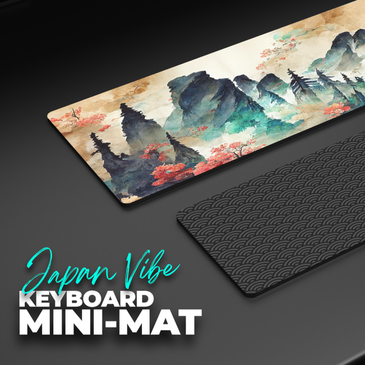 Macveth Artisan Deskmat | Japanese Inspired | Keyboard Mat | Mini-Mats | Lazada PH