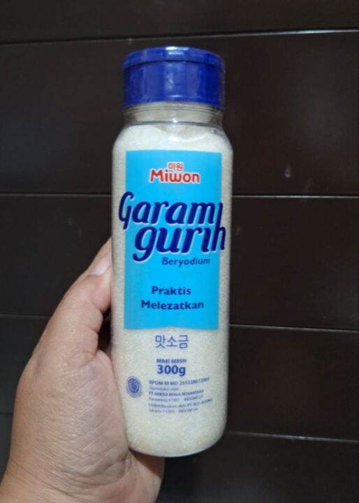 GARAM HALUS GURIH MIWON 300gr KEMASAN BOTOL (rijek kemasan) | Lazada ...