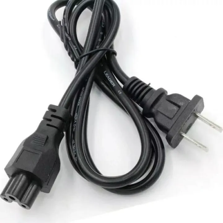 Power Cord 1 Meter 1M 2 Prong 3 Prong (for laptop 3 male) | Lazada PH