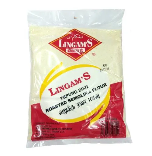 Lingam's Tepung Suji - Roasted Semolina Flour (Packing : 450g) | Lazada
