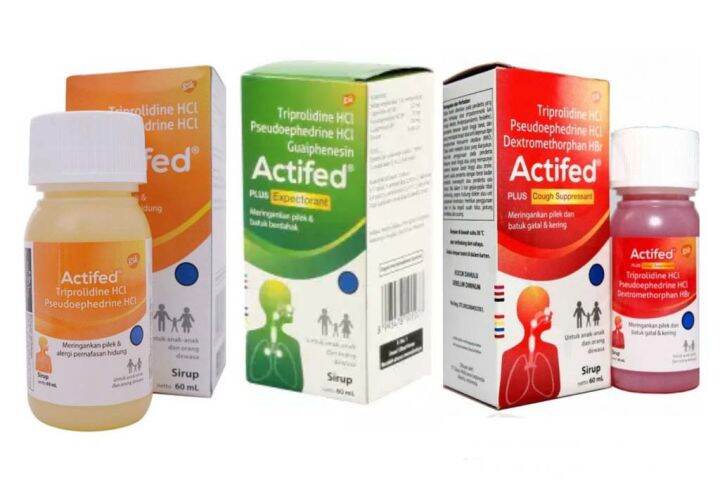 ACTIFED SYR 60ML | Lazada Indonesia