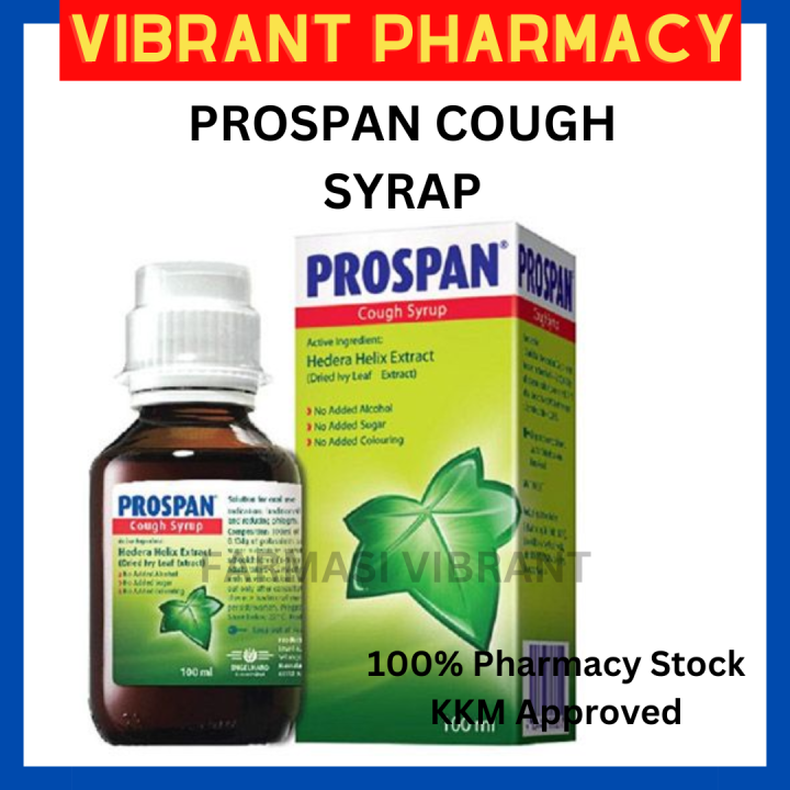 Prospan Cough Syrup 100ML Ubat Batuk Prospan Ivy Leaf Ubat batuk Kahak ...