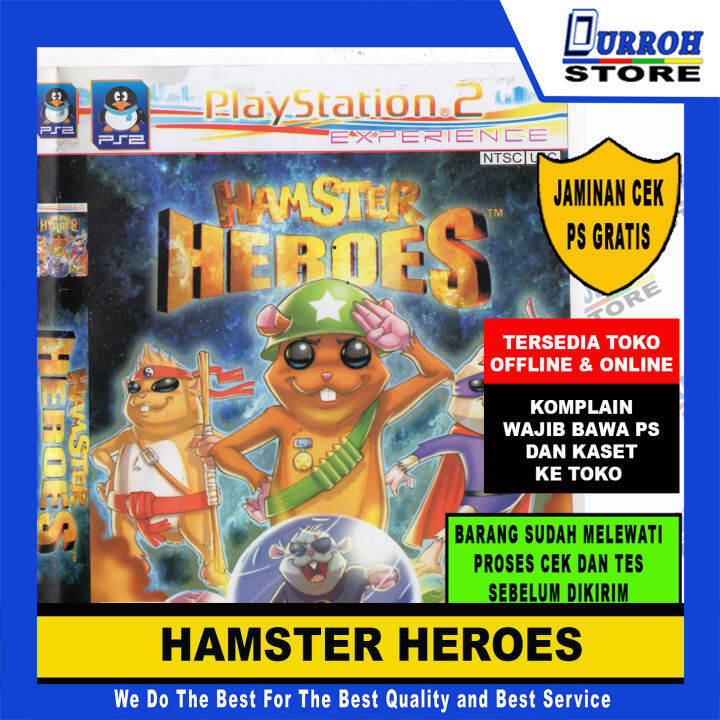 KASET GAME PS2 / PLAYSTATION 2 HAMSTER HEROES | Lazada Indonesia