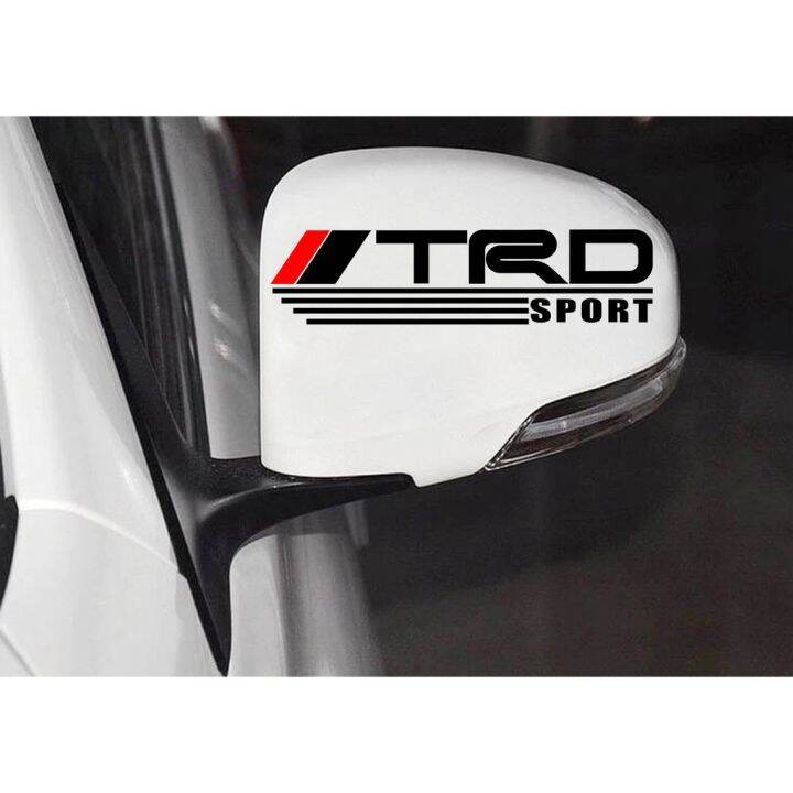 TRD Side Mirror Car Sticker (2pcs) | Lazada PH