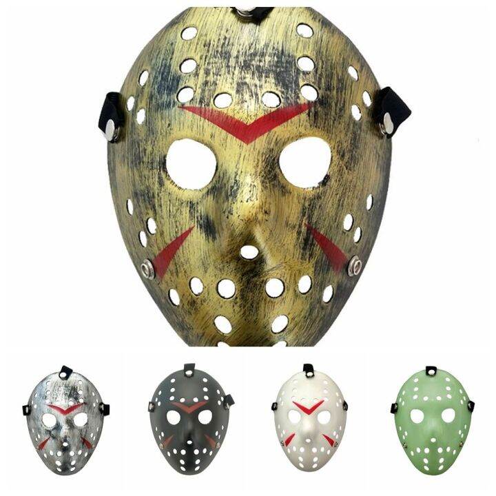 PRETESION Gift Hockey Props Full Face Jason Fashion DIY Horror Scary ...