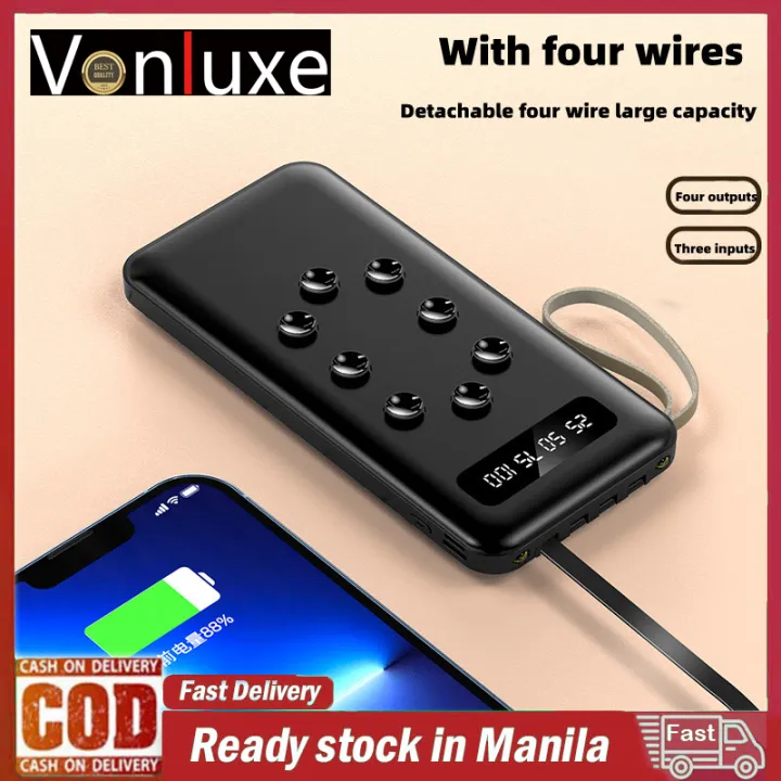 YM-517 Power Bank 3.5W Black Multi-Data Interface to Meet Various Needs ...