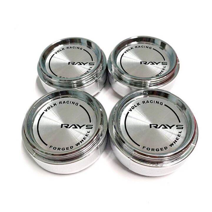Style 4pcs 61mm Car sport rim wheel cap VOLK RACING RAYS Volk Racing ...