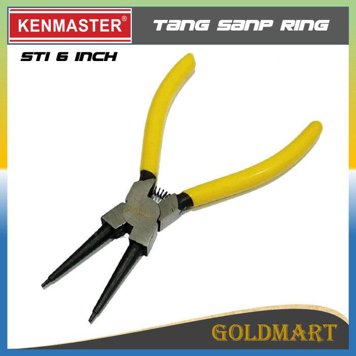 Tang Snap Ring 6 inch Original Kenmaster Tang Circlip Lurus Tekan Tutup ...