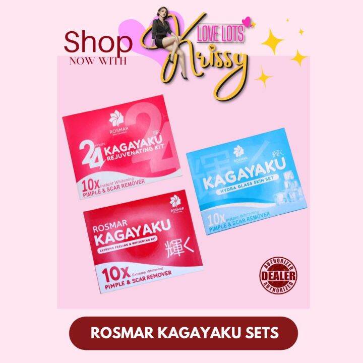 ROSMAR Skin Essentials | 24 Hours 5 in 1 Kagayaku Sets | Lazada PH