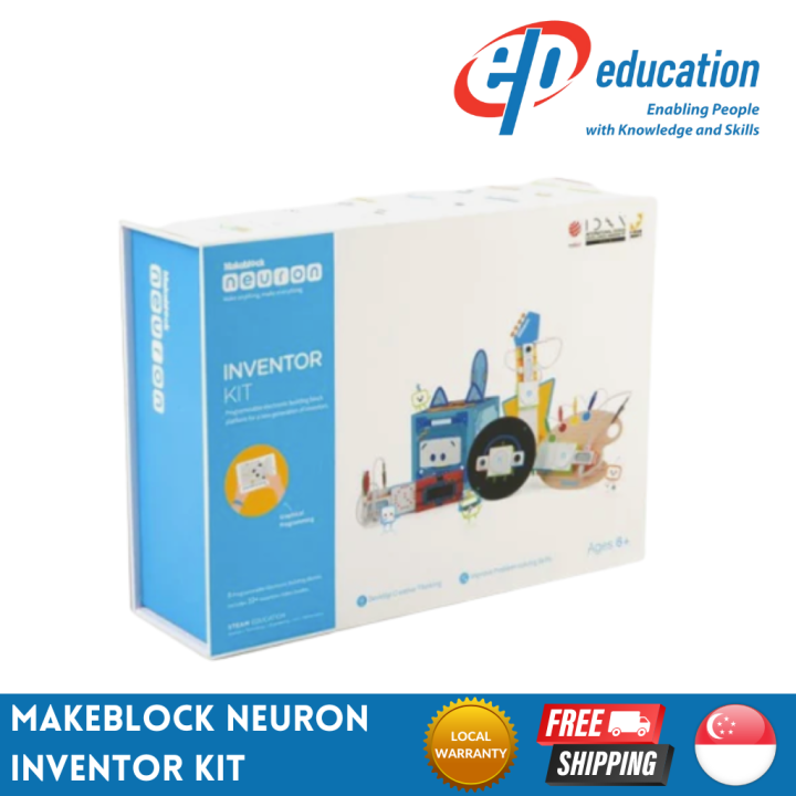 Makeblock Neuron - Inventor Kit | Ages 8+ | Home-based Learning | STEM Educational Toy | Lazada ...