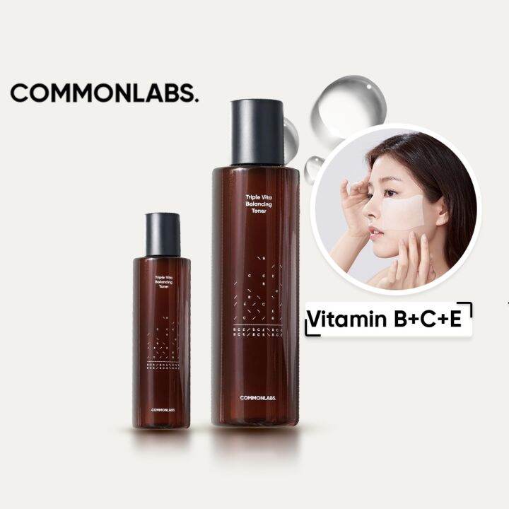COMMONLABS Triple Vita Balancing Toner 40ml and 210ml | Lazada PH