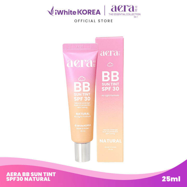 Aera by iWhite Korea BB Sun Tint SPF30 Natural 25ml (Natural Coverage ...