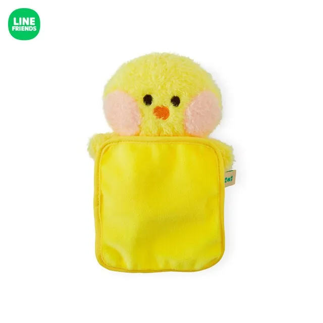 Line Friends Original Cartoon Brown Bear Mini Series Plush Toys Anime ...