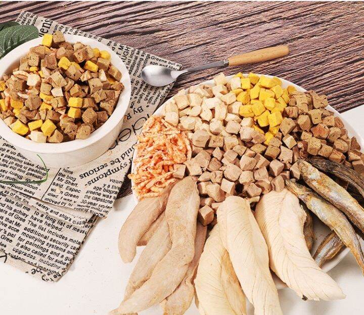 Pet Freeze-Dried Meat Mixed Flavors PCBP Cattery Cats & Dogs Food ...