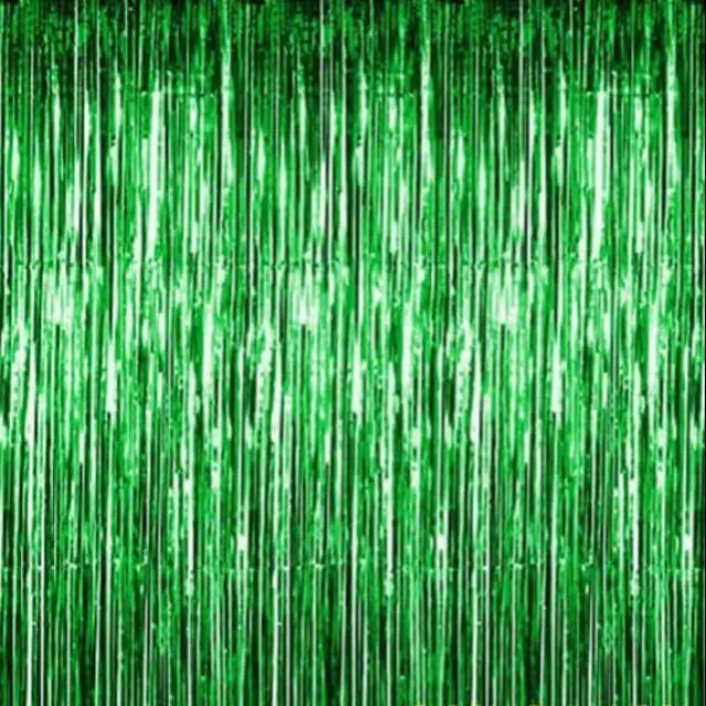 Tirai Rumbai Foil Lebar 1m Panjang 2m / Foil Curtain / Backdrop Foil ...