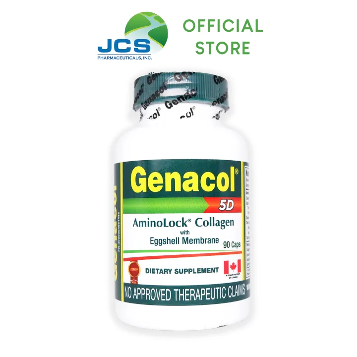 Genacol 5D AminoLock Collagen with Eggshell Membrane 90 Capsules | Lazada PH