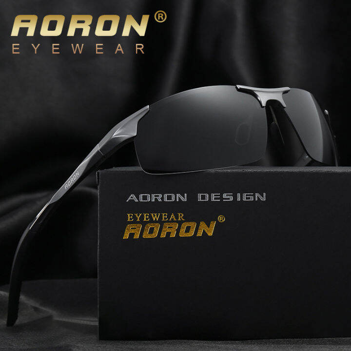 AORON 2022 Sports Aluminum Magnesium Polarized Sunglasses for Driving ...