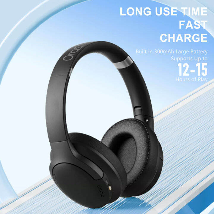 Orashare HS01 Bluetooth 4.1 Middle Level Over Ear Headset Stereo ...